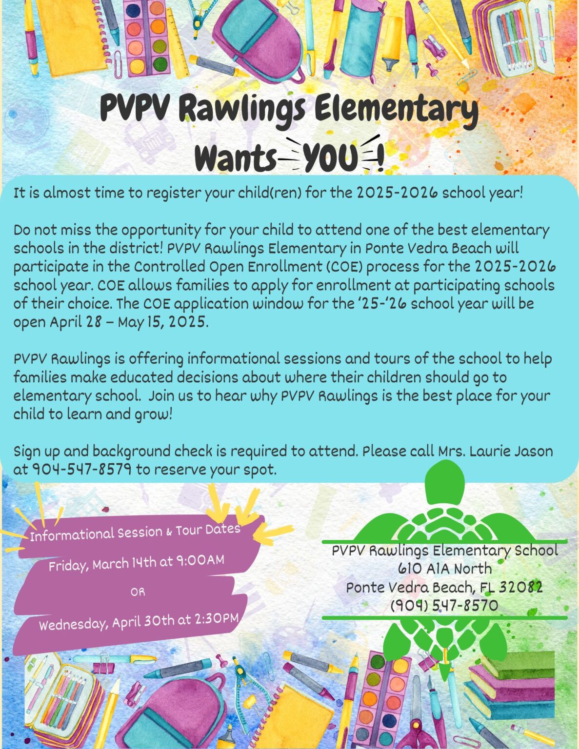 PVPV-Rawlings Elementary School – St. Johns County School District